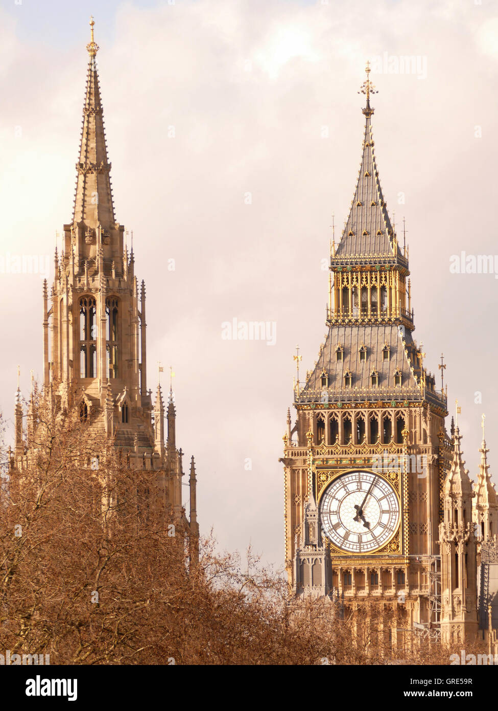 Big Ben, Clocktower Of The Houses Of Parliament, Landmark Of London ...