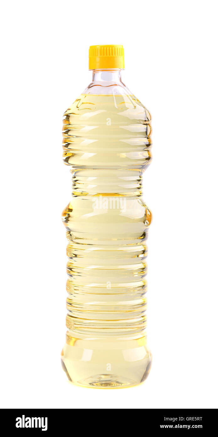 bottle of oil, isolated Stock Photo - Alamy