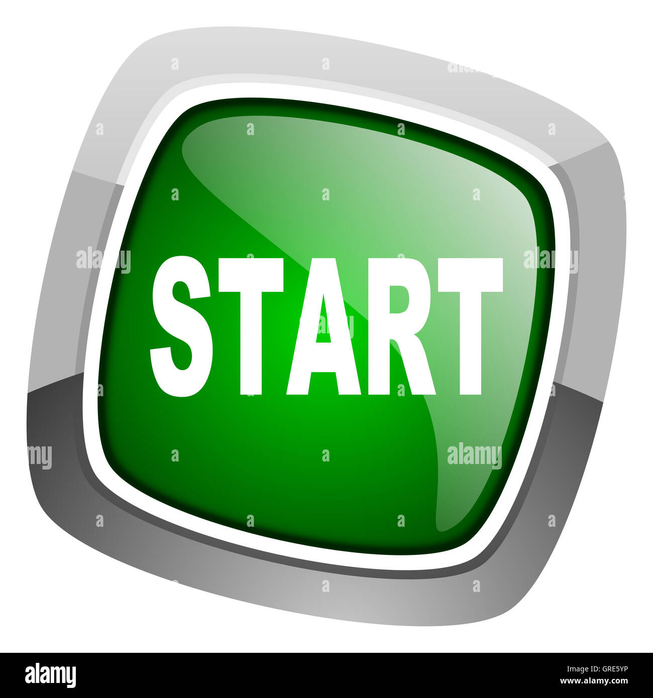 Start icon hi-res stock photography and images - Alamy