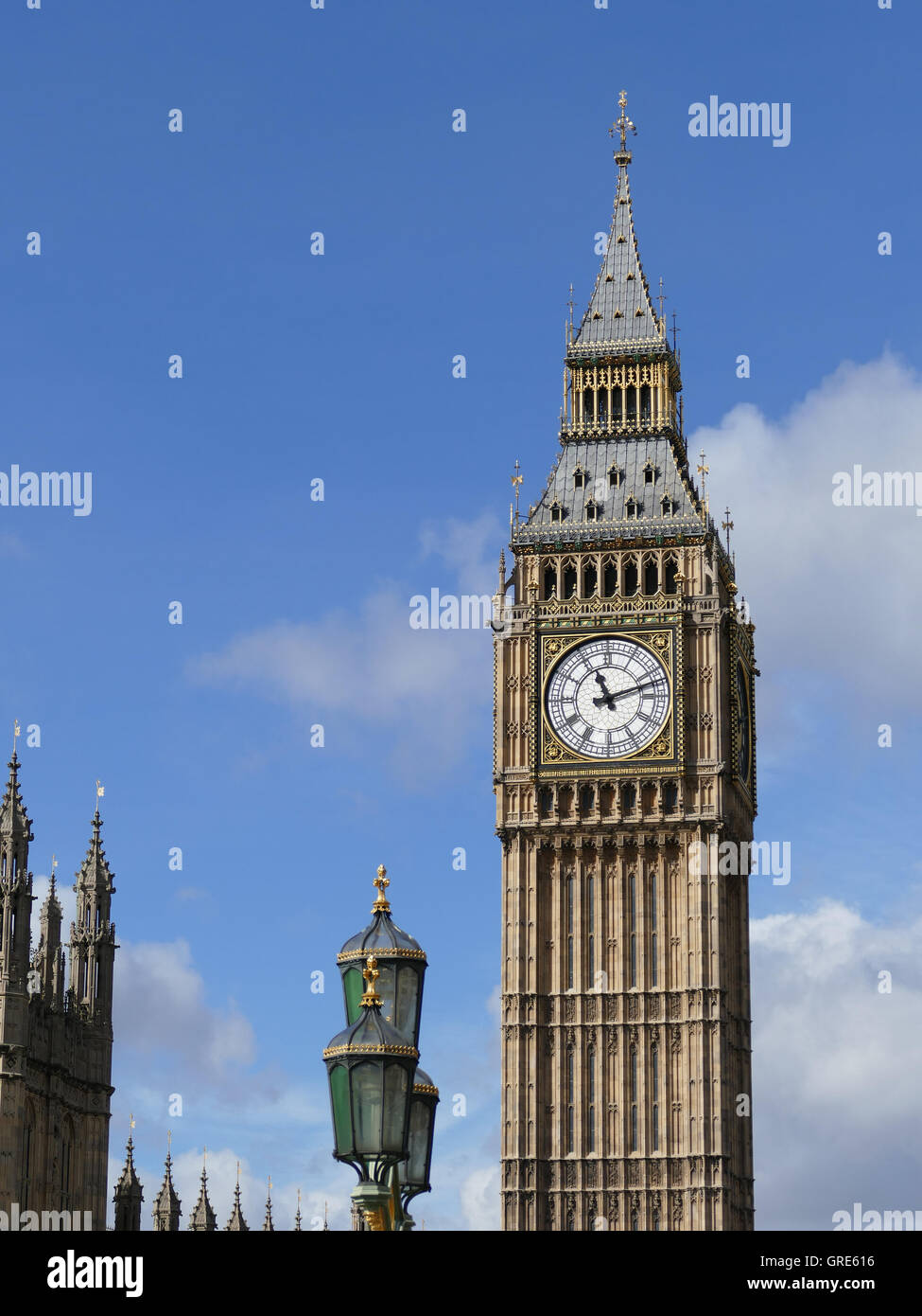 Big Ben, Clocktower Of The Houses Of Parliament, Landmark Of London ...