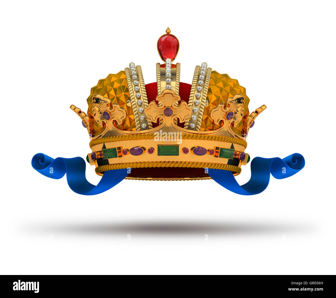 Dark blue crown Cut Out Stock Images & Pictures - Alamy