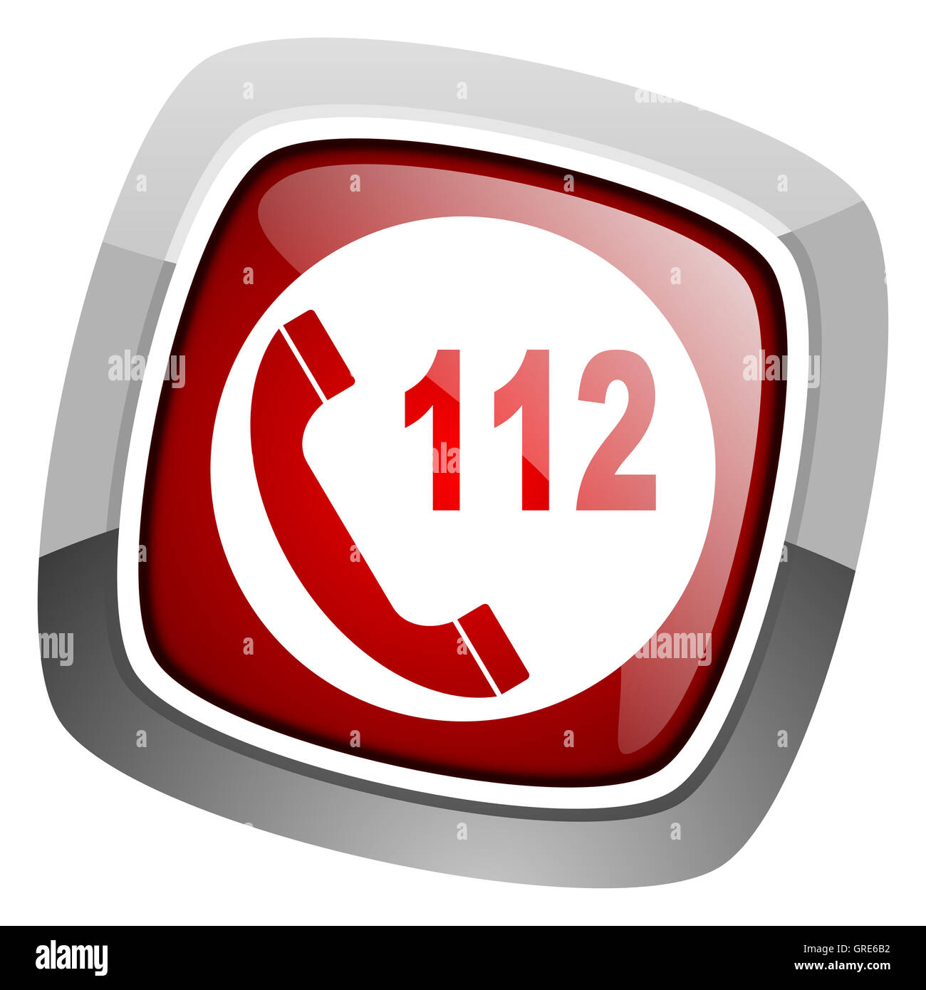 emergency call icon Stock Photo - Alamy