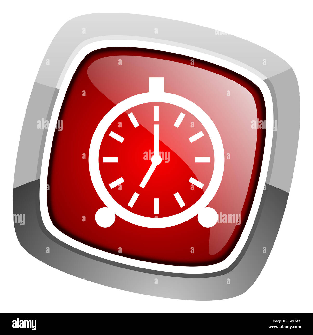 alarm clock icon Stock Photo - Alamy
