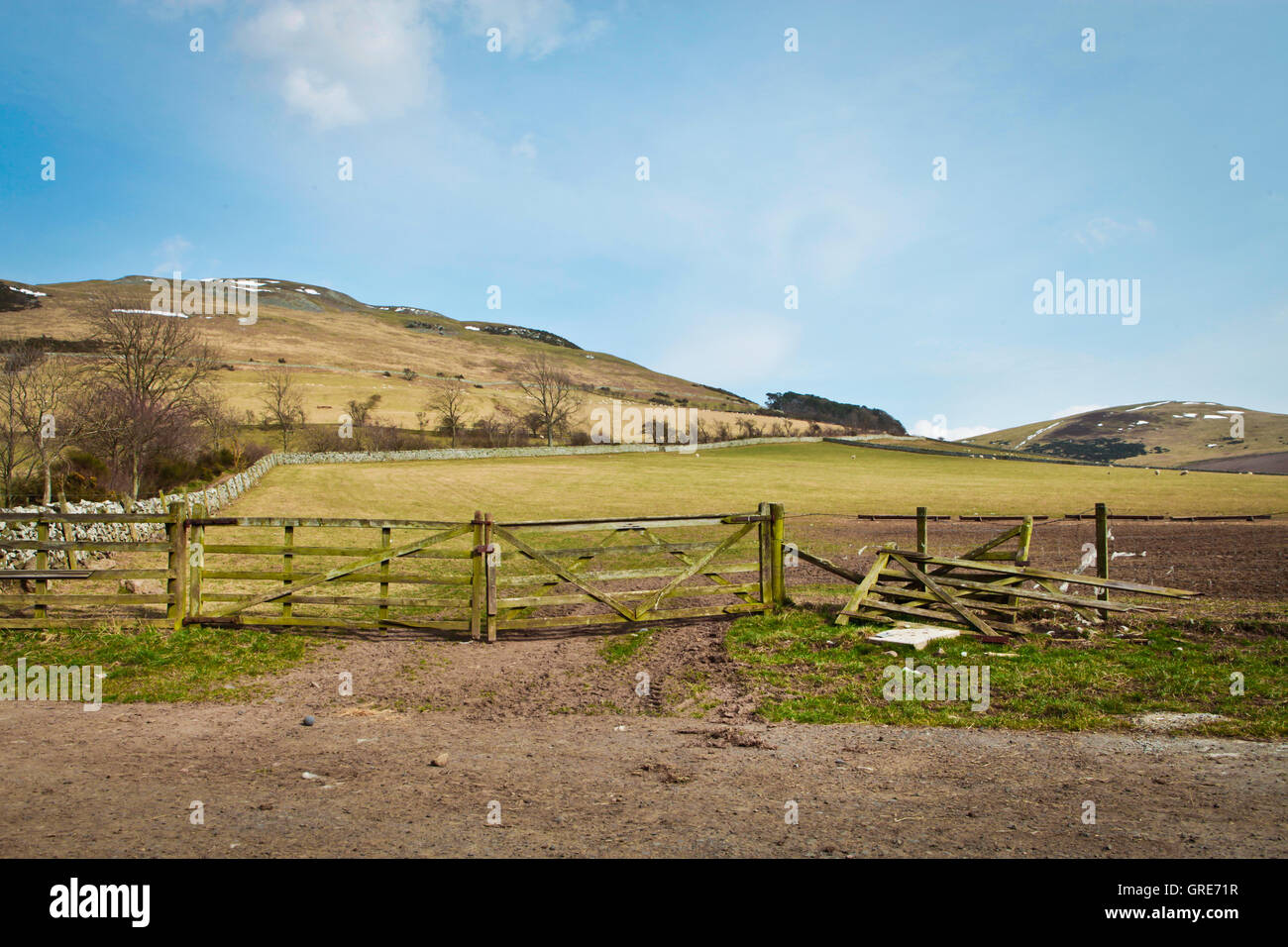 Scottish Borders Rural Farm Road High Resolution Stock Photography and ...