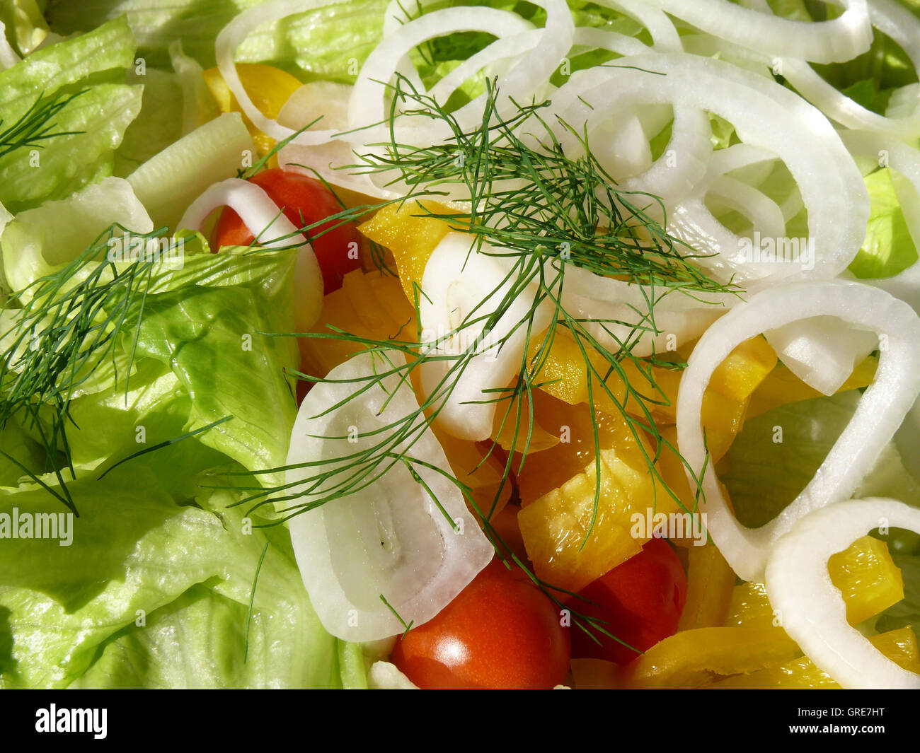 Salads plate hi-res stock photography and images - Alamy