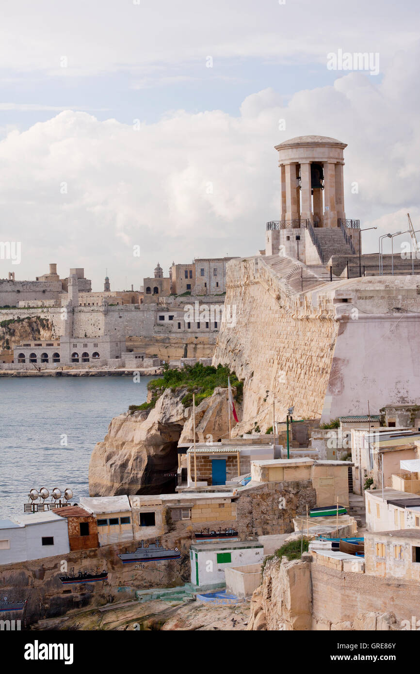 bell tower, Valletta, Malta Stock Photo - Alamy