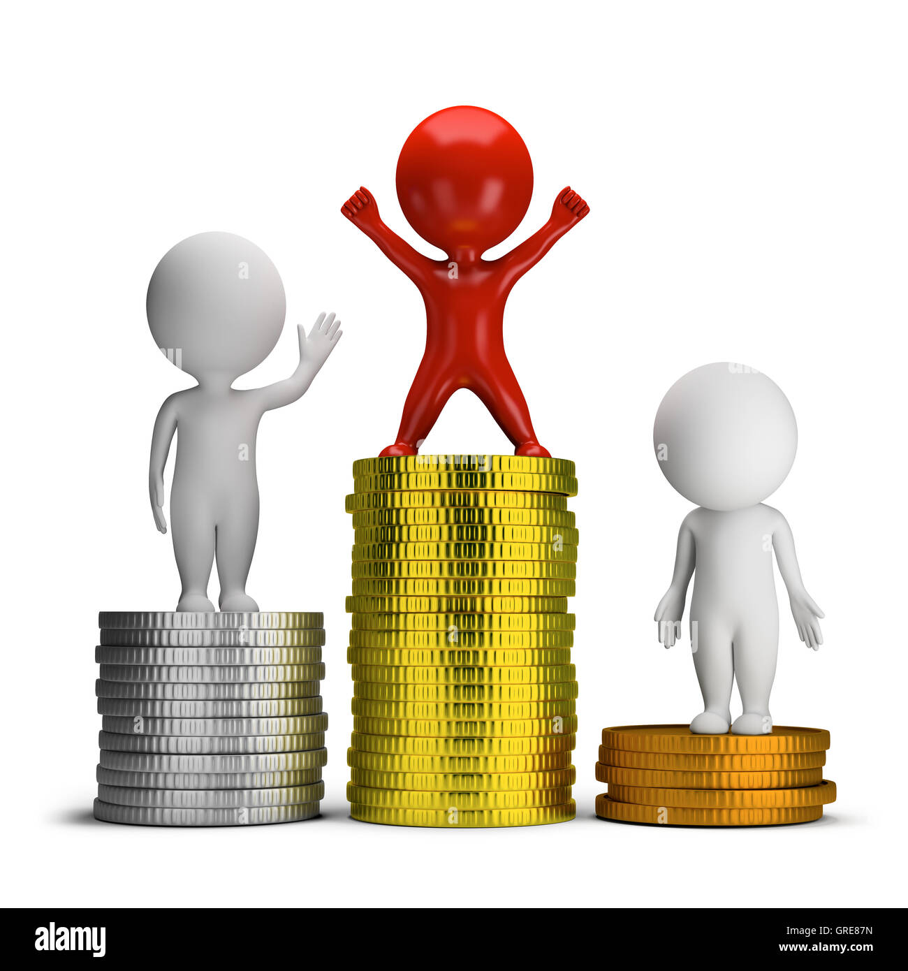 Rich people poor people Cut Out Stock Images & Pictures - Alamy