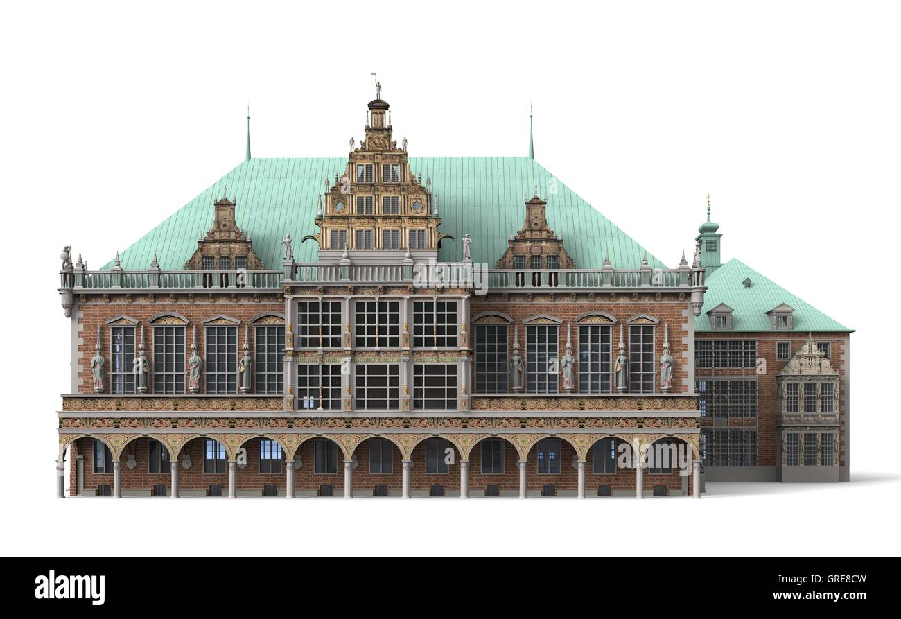 Bremen City Hall 11 Stock Photo - Alamy