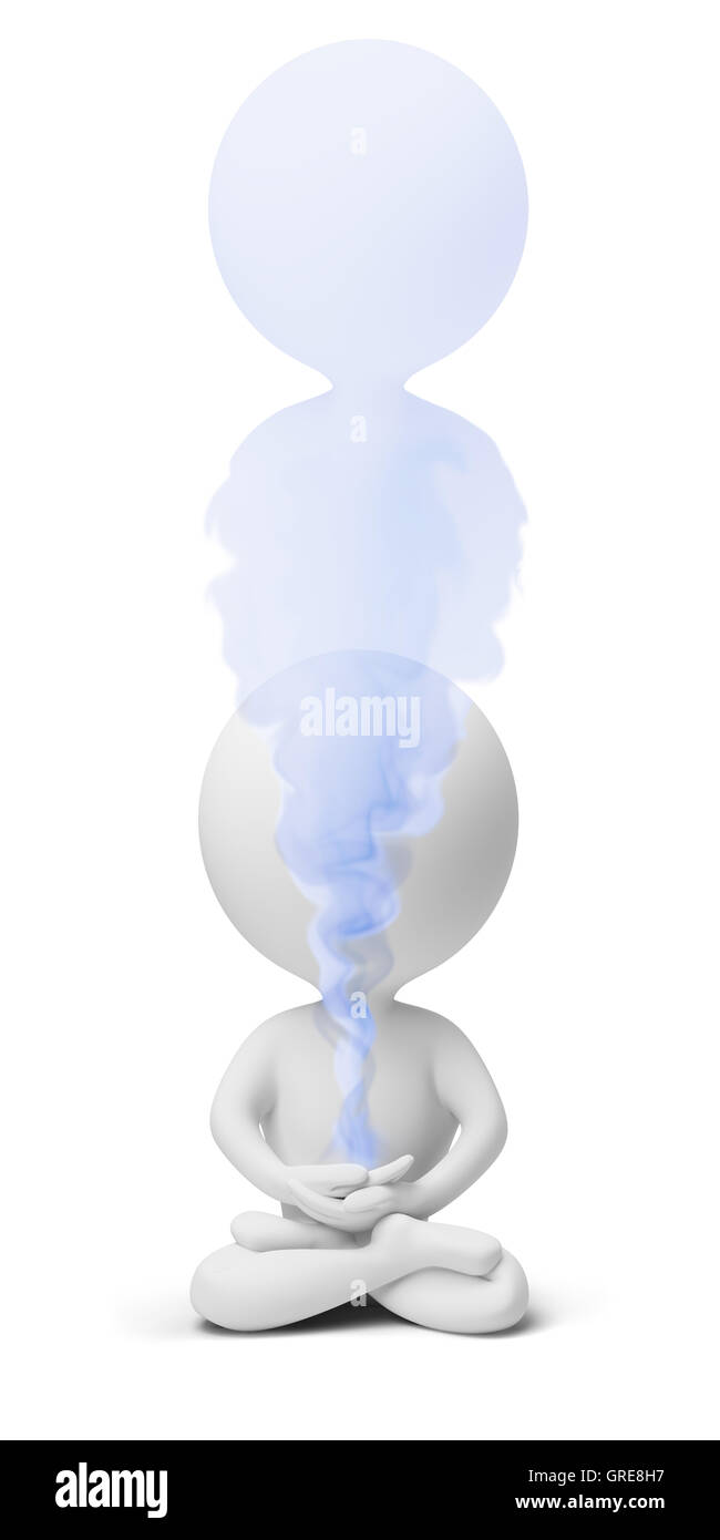 3d small people - channeling Stock Photo - Alamy