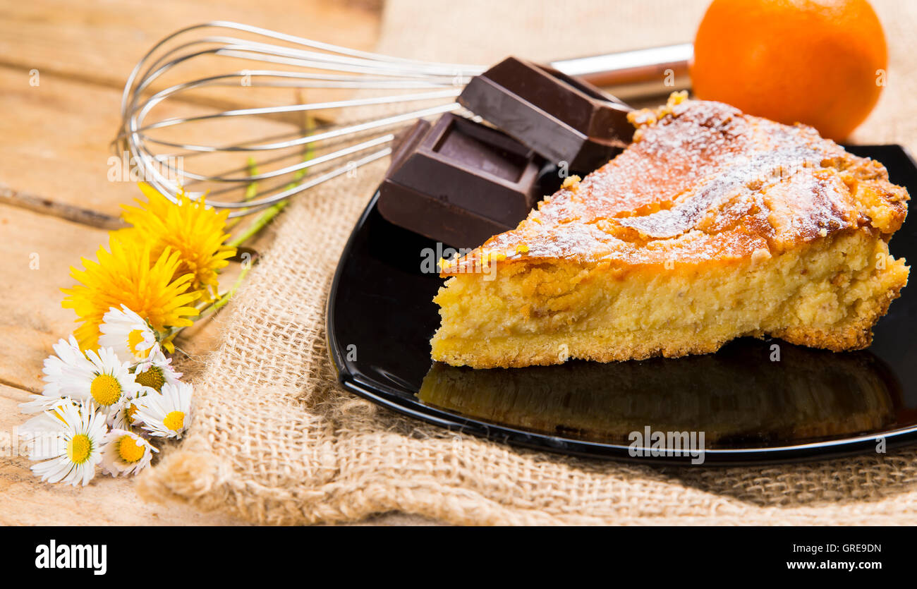 Pastiera italian neapolitan cake naples hi-res stock photography and ...