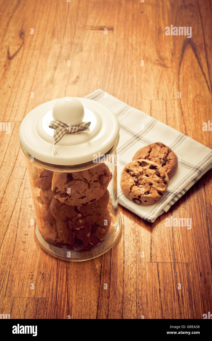 cookies in a jar Stock Photo - Alamy