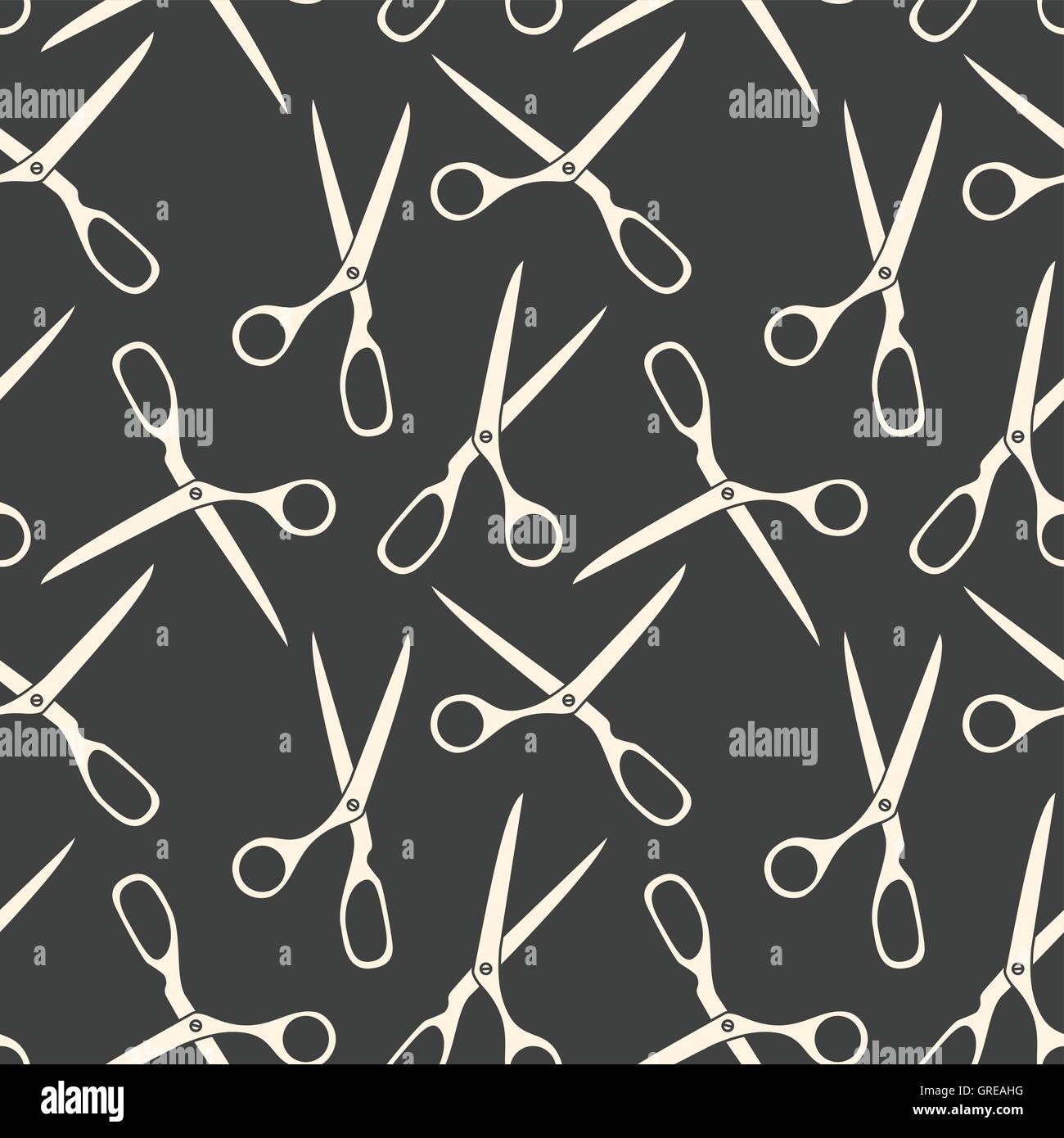 Seamless pattern made of tailor scissors Stock Vector Image & Art - Alamy