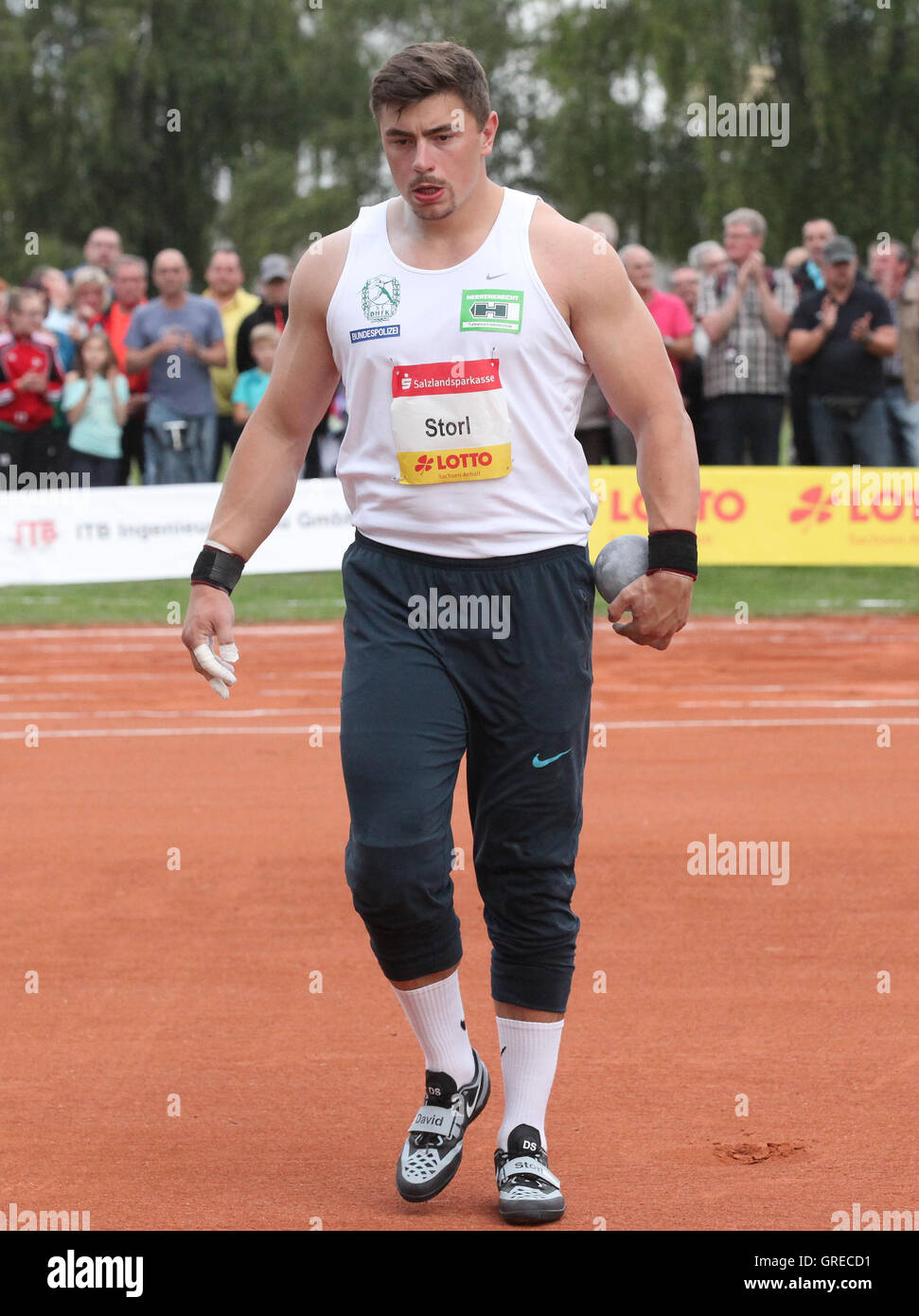 Shot Putter David Storl Lac Erdgas Chemnitz Stock Photo - Alamy