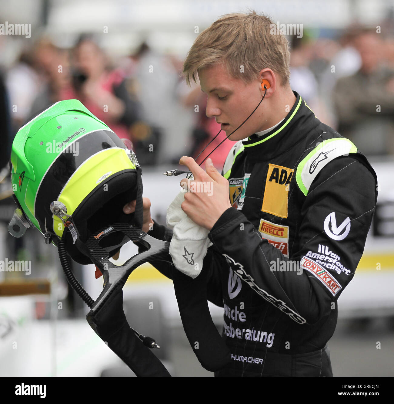 Mick Schumacher Adac Formel 4 Stock Photo - Alamy