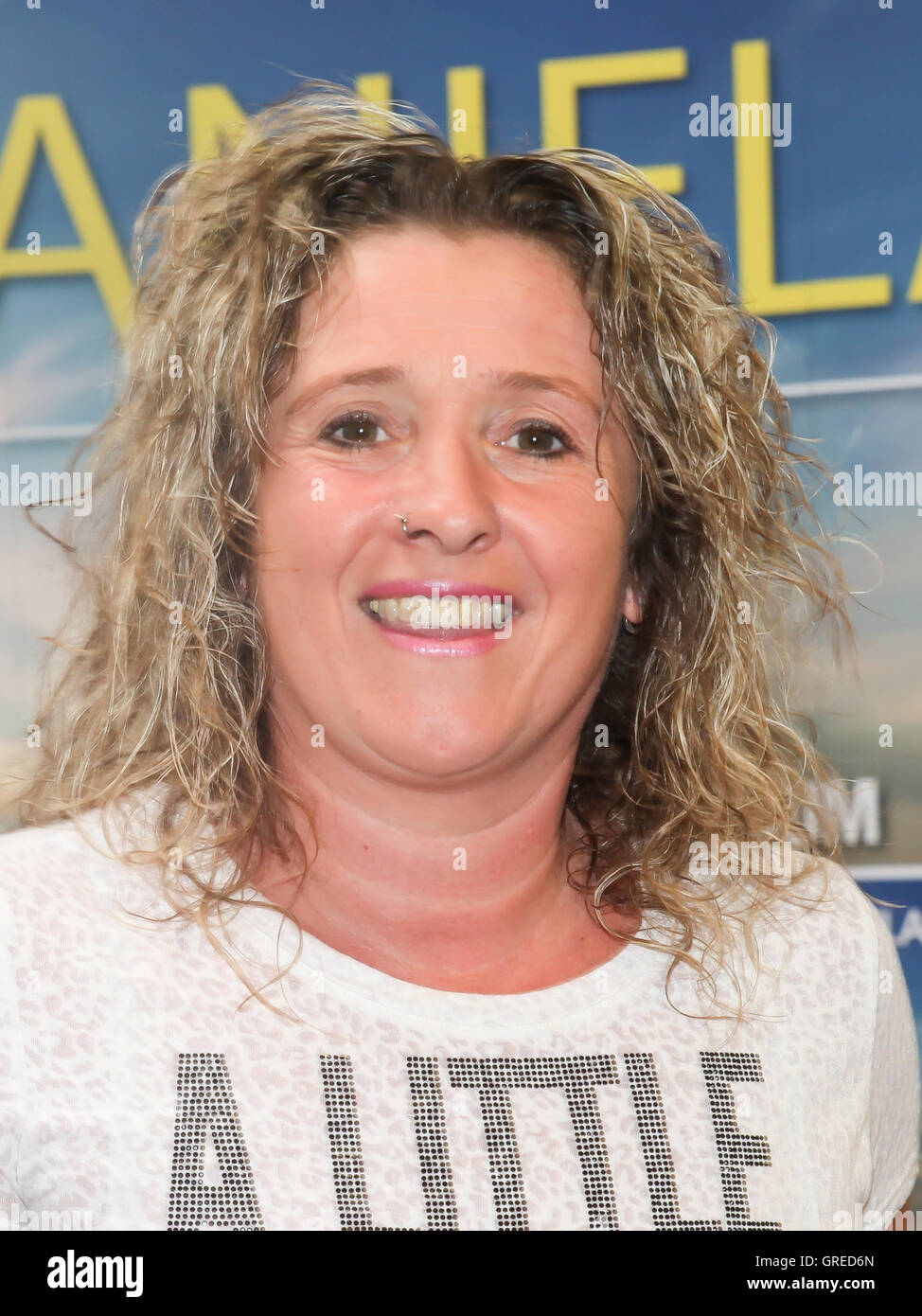 Singer Daniela Alfinito Stock Photo - Alamy