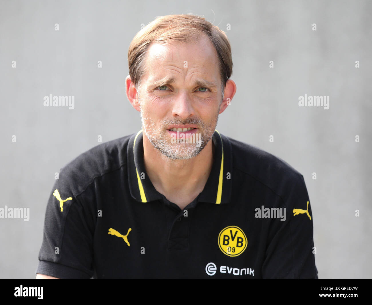 Thomas Tuchel Coach Borussia Dortmund Stock Photo - Alamy