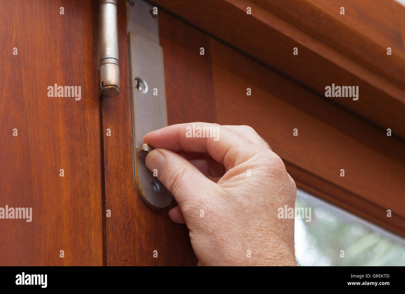 Home security, lock your doors to be safe and secure. Keep out unwanted ...