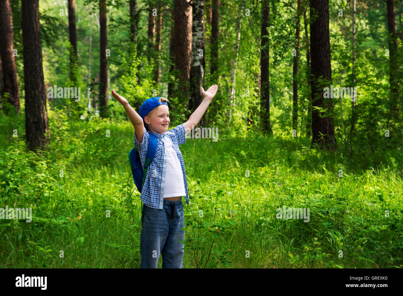 Child Breathing Fresh Air