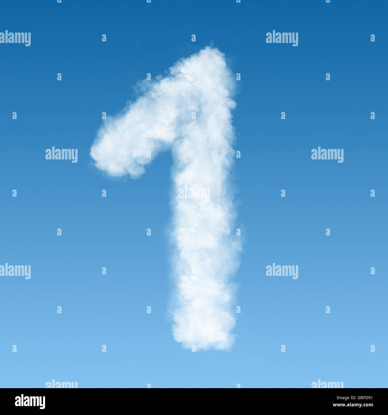 Number cloud font symbol white hi-res stock photography and images - Alamy