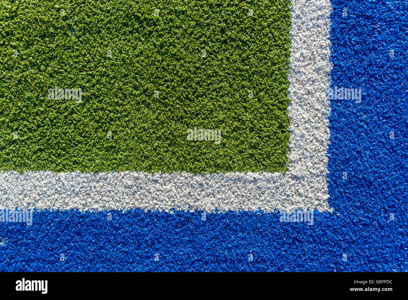 Sports astro synthetic pitch closeup lines textures detail Stock Photo ...