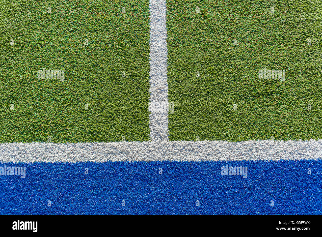 Sports astro synthetic pitch closeup lines textures detail Stock Photo ...