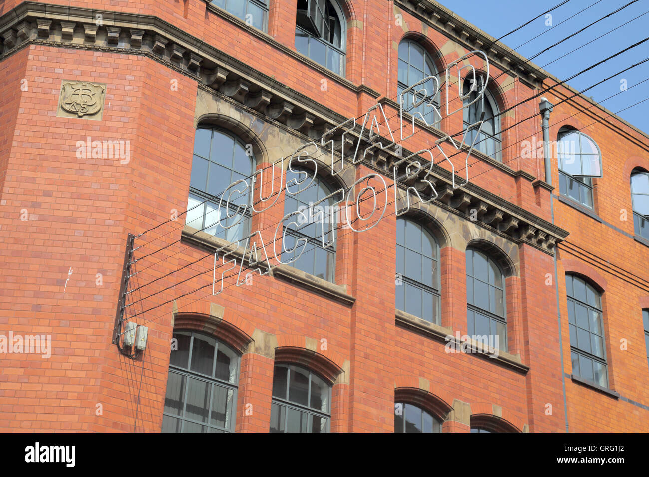 the old birds custard factory in digbeth birmingham Stock Photo - Alamy