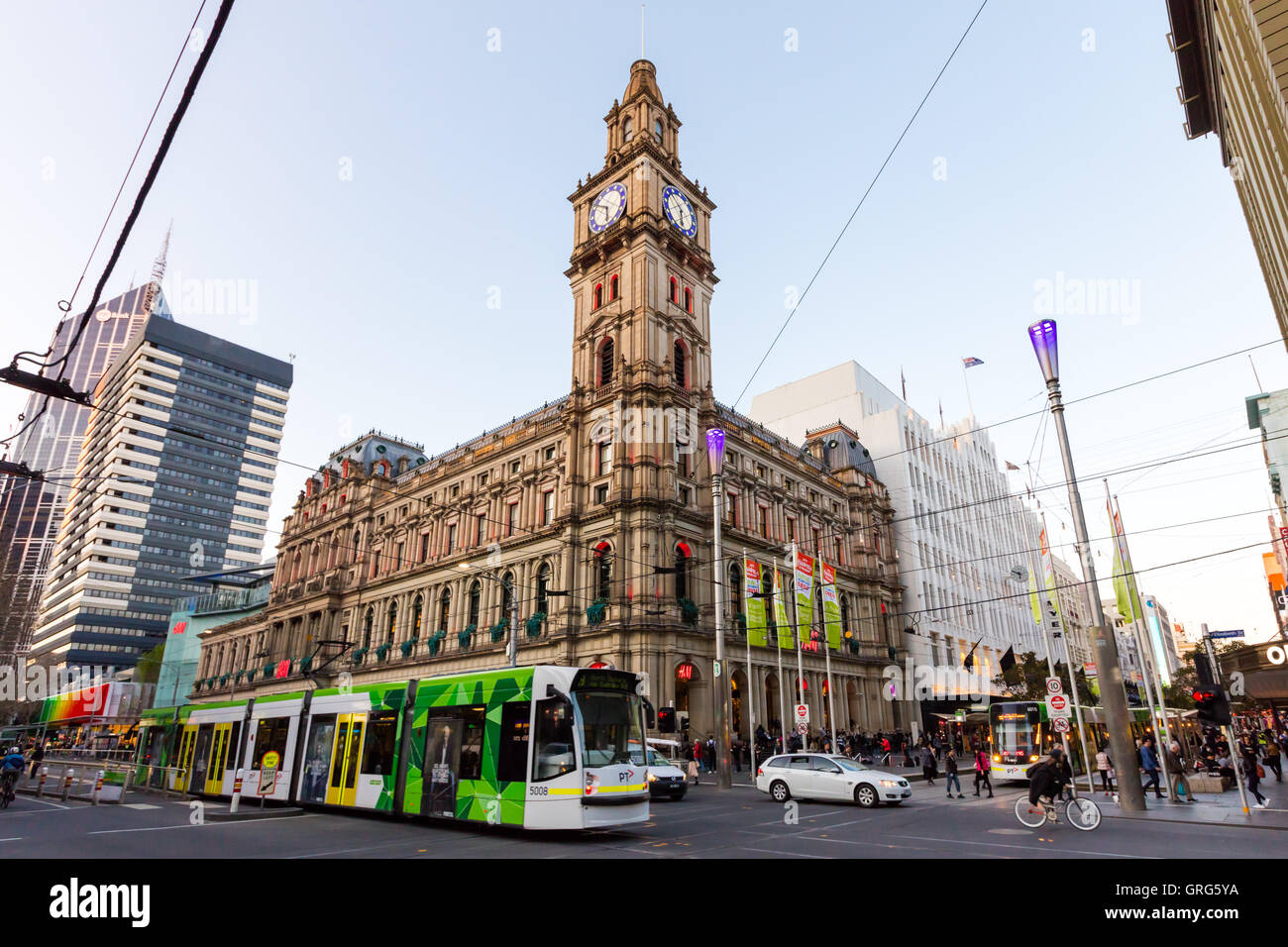 Melbourne's GPO Building Stock Photo - Alamy