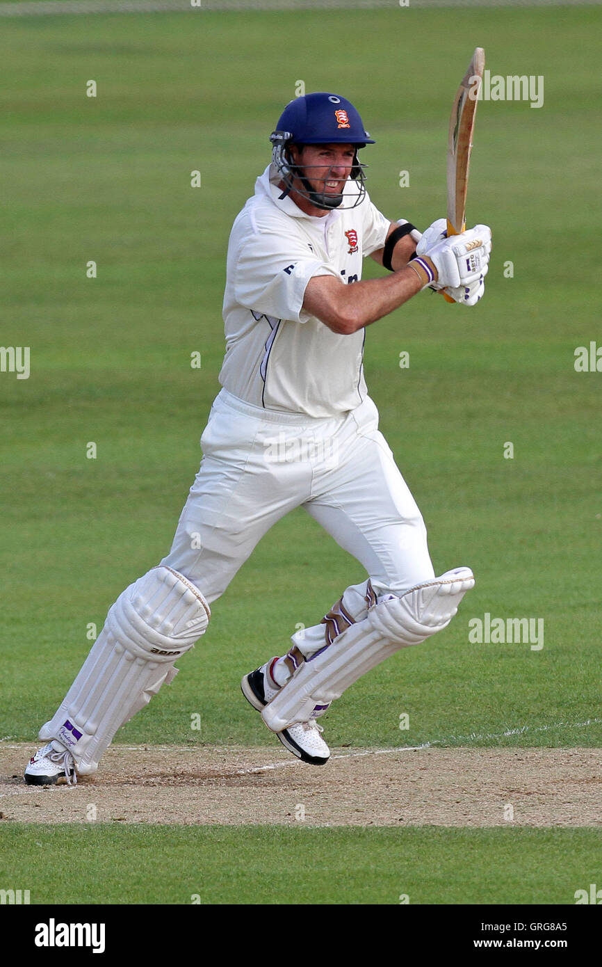 David Masters in batting action for Essex - Essex CCC vs Derbyshire CCC ...