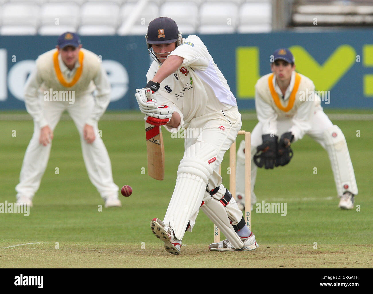 Tom Westley in batting action for Essex - Essex CCC vs Leeds/Bradford ...