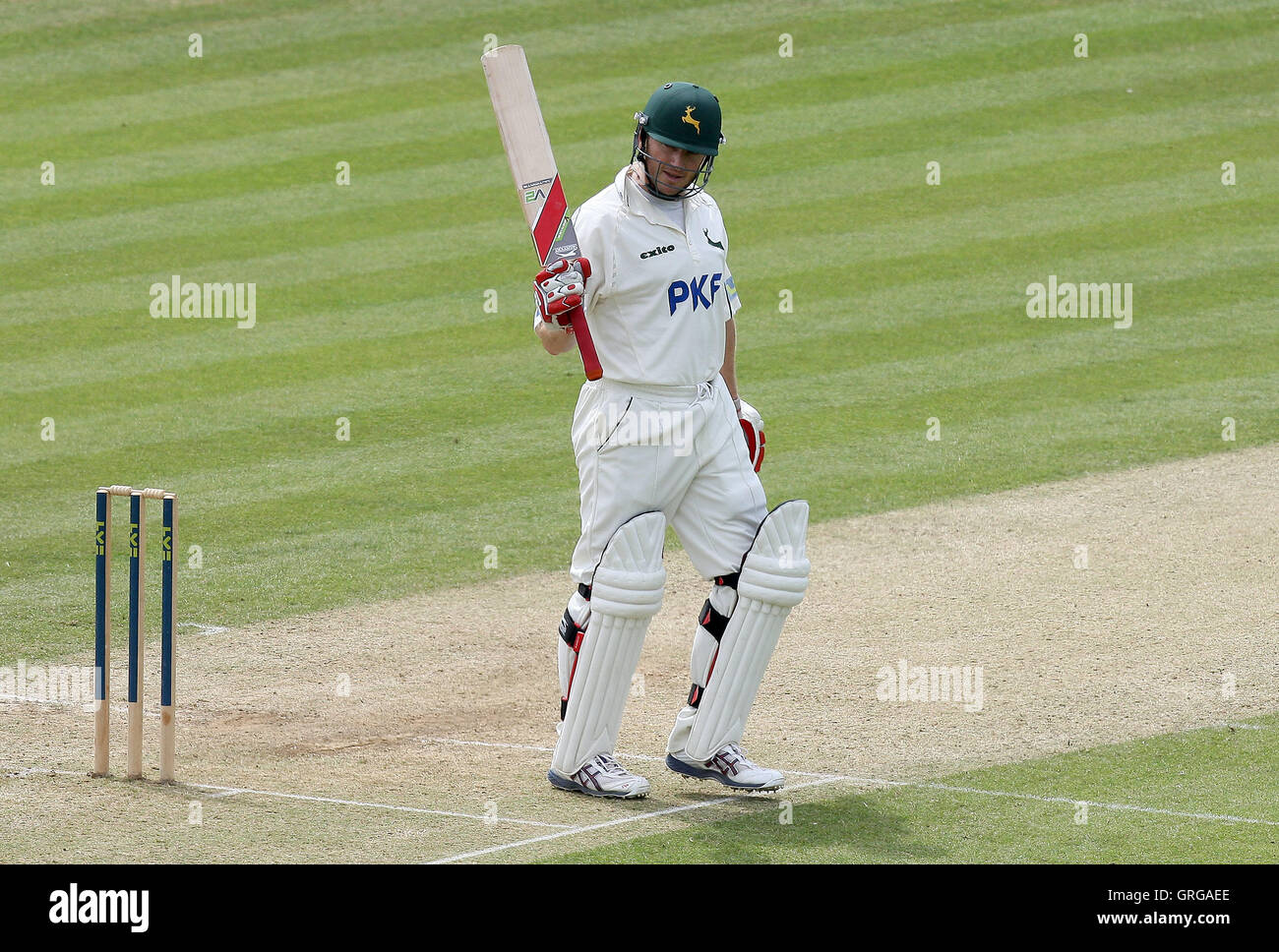 Ali Brown acknowledges 50 runs, a half century, for Notts - Essex CCC ...