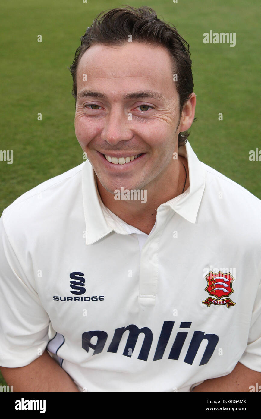 Graham Napier of Essex - Essex CCC Press Day at The Ford County Ground ...