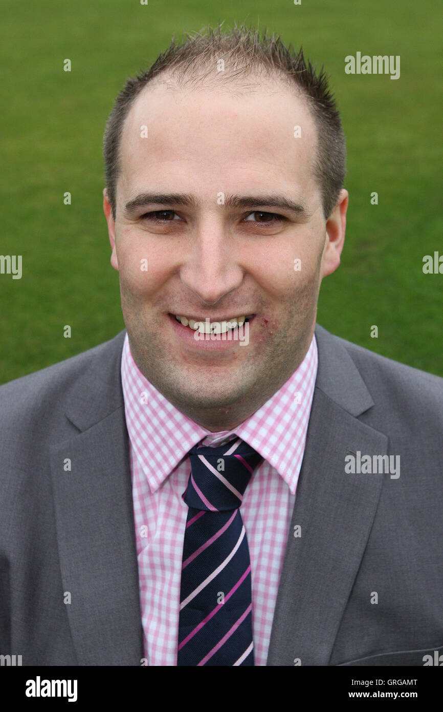 Danny Macklin of Essex - Essex CCC Press Day at The Ford County Ground ...