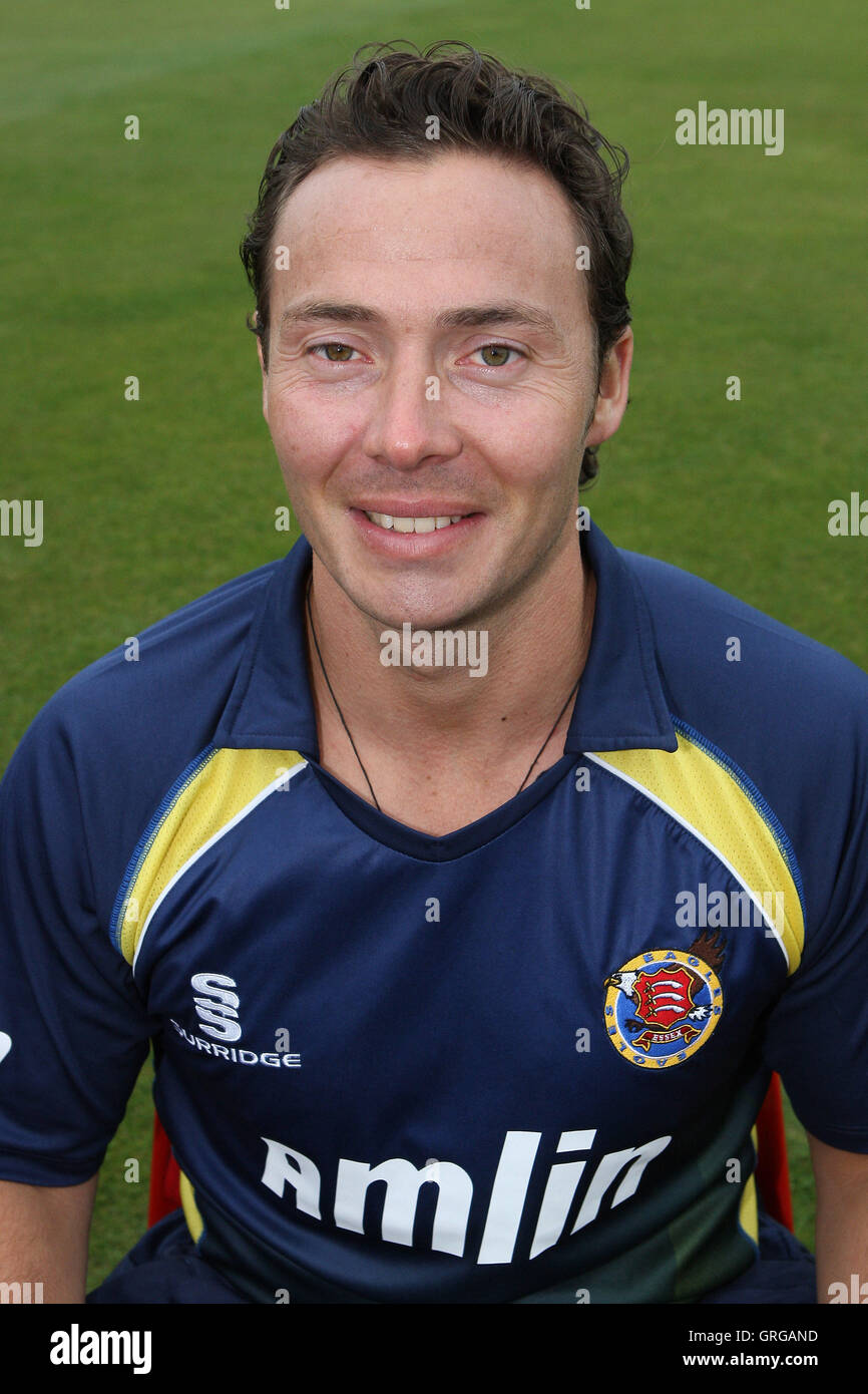 Graham Napier of Essex - Essex CCC Press Day at The Ford County Ground ...