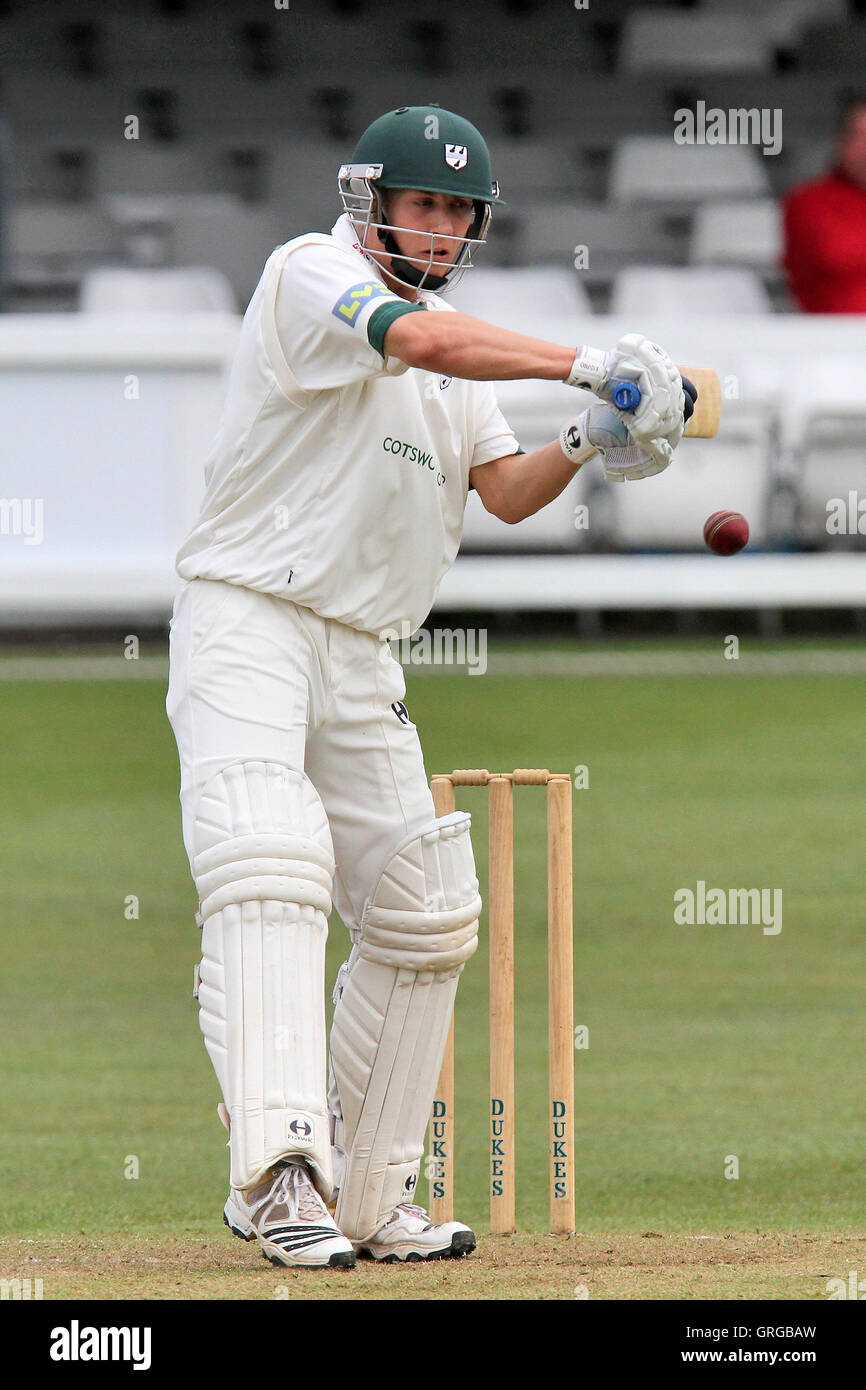 Matthew Pardoe of Worcestershire in batting action - Essex CCC vs ...