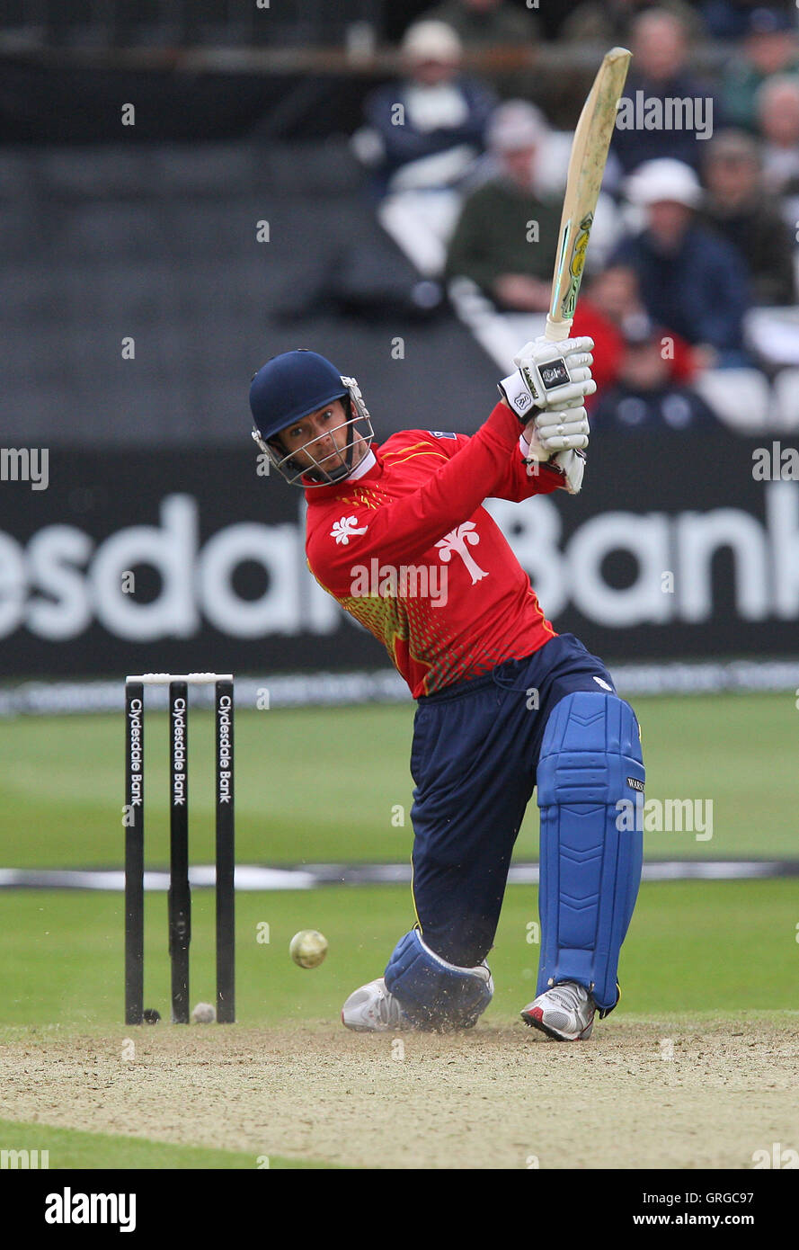 James Foster in batting action for Essex - Essex Eagles vs ...