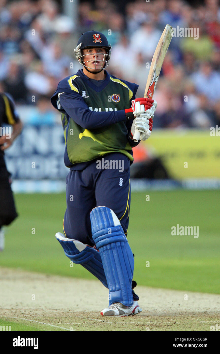 Michael Comber in batting action for Essex - Essex Eagles vs Kent ...