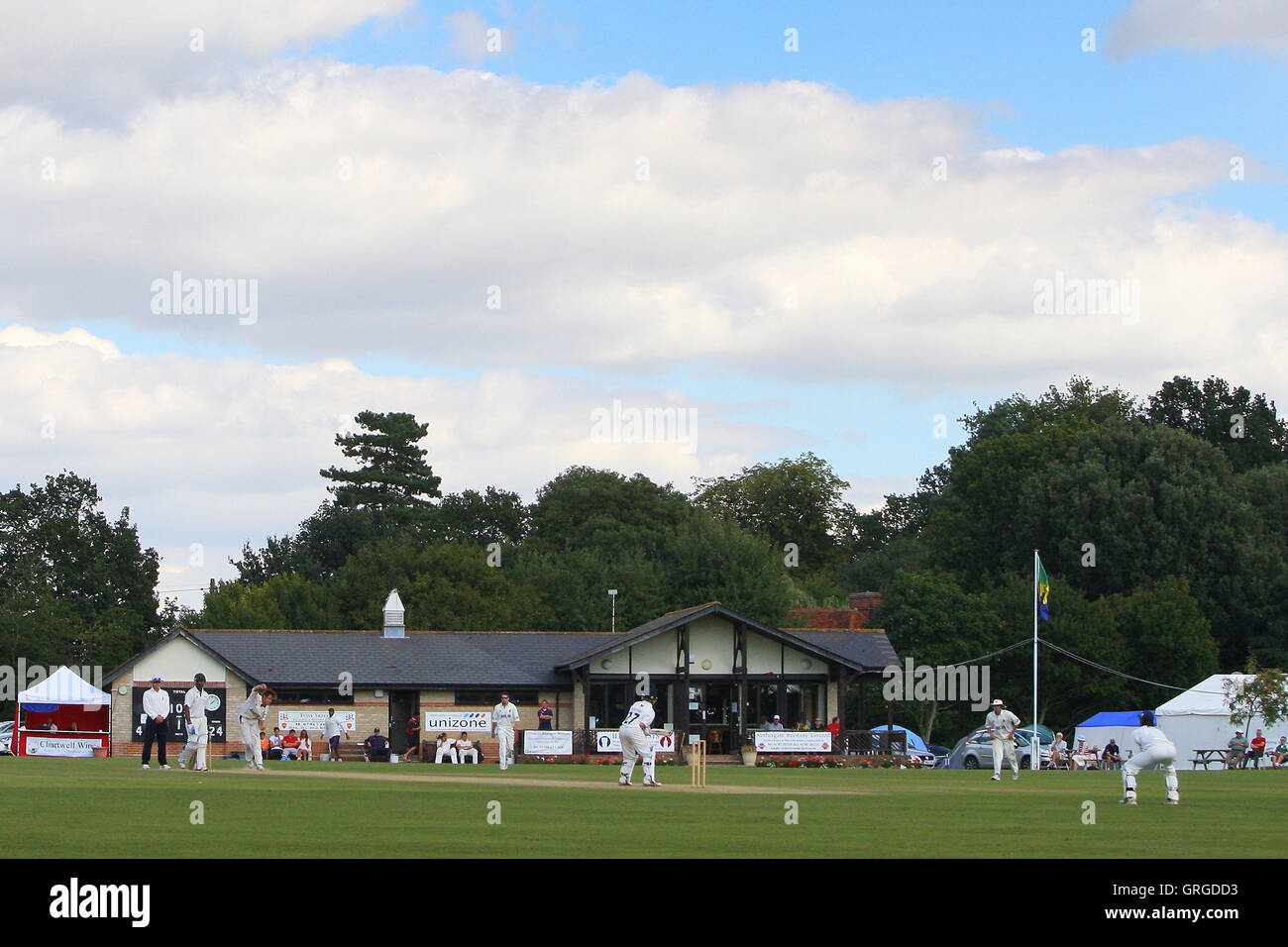 General view of Star Stile, home of Halstead Cricket Club, during a 2nd ...