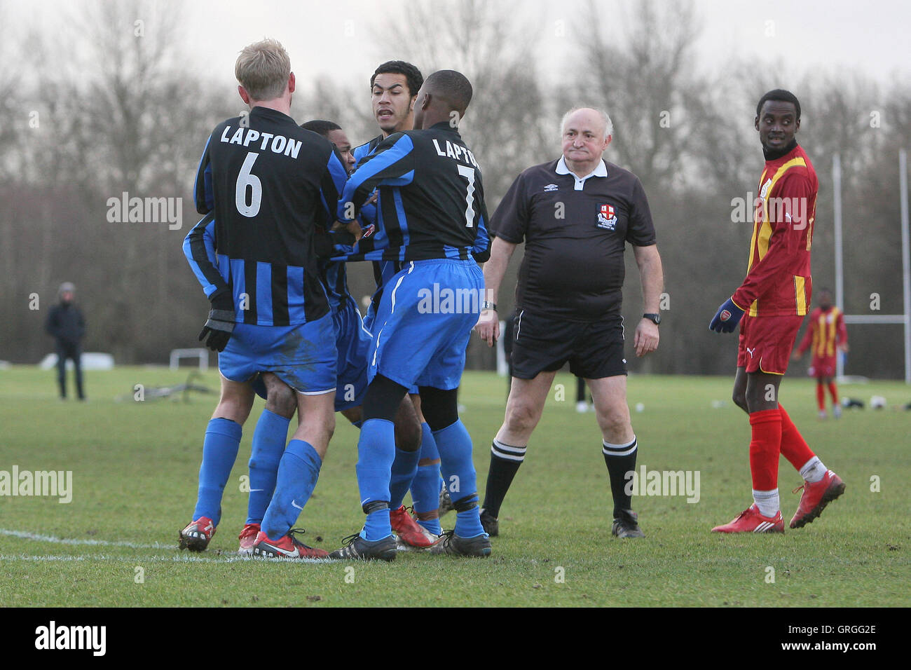 Lapton (blue/black) vs Black Meteors - Hackney & Leyton Sunday League ...