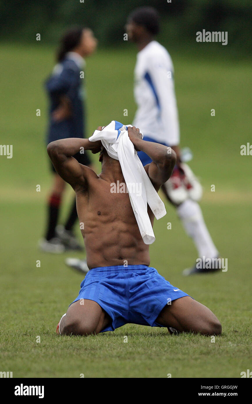 Soccer shirt over head High Resolution Stock Photography and Images - Alamy