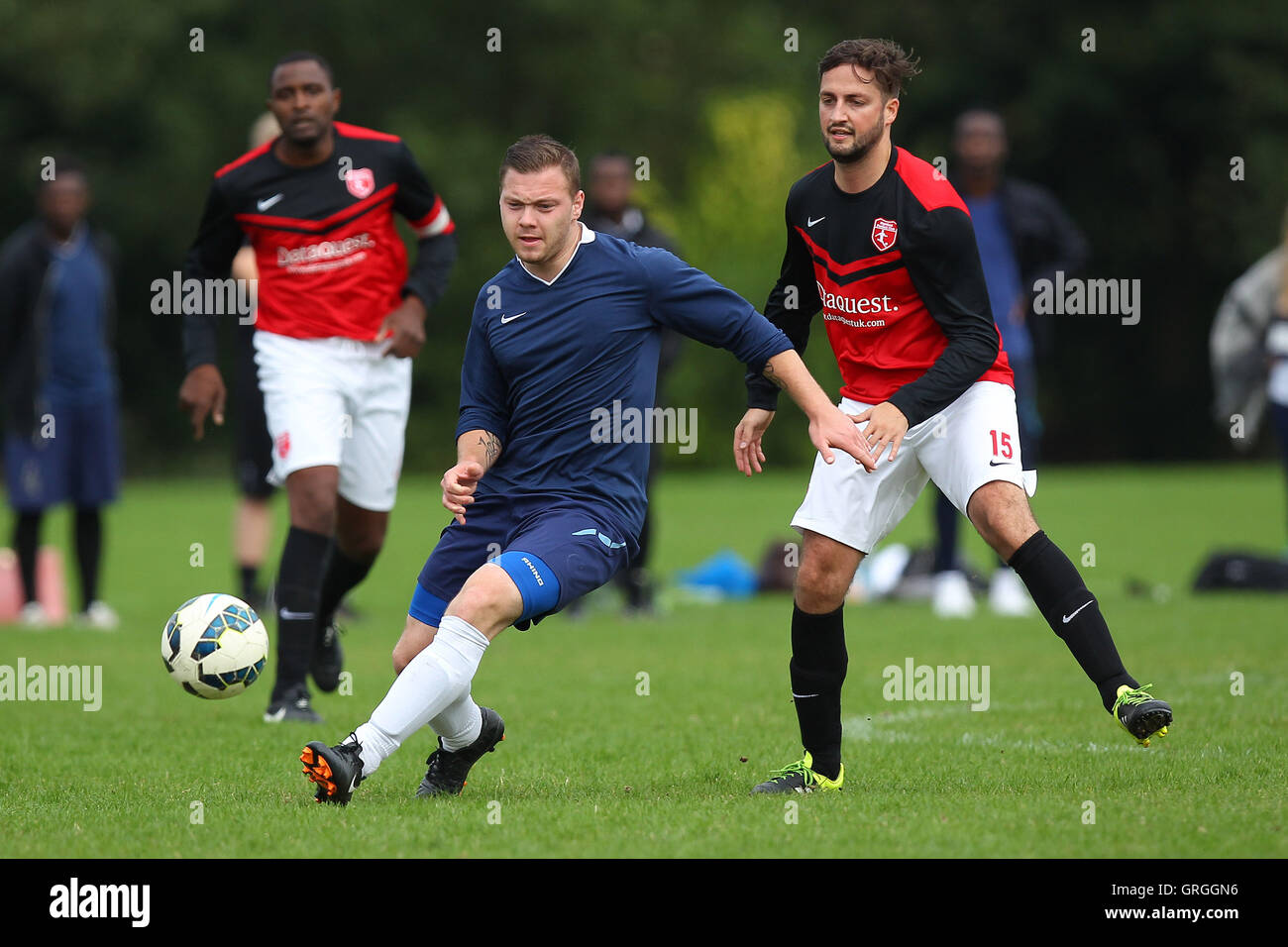 Highfield (red/black) vs Mile End, Hackney & Leyton Sunday League ...