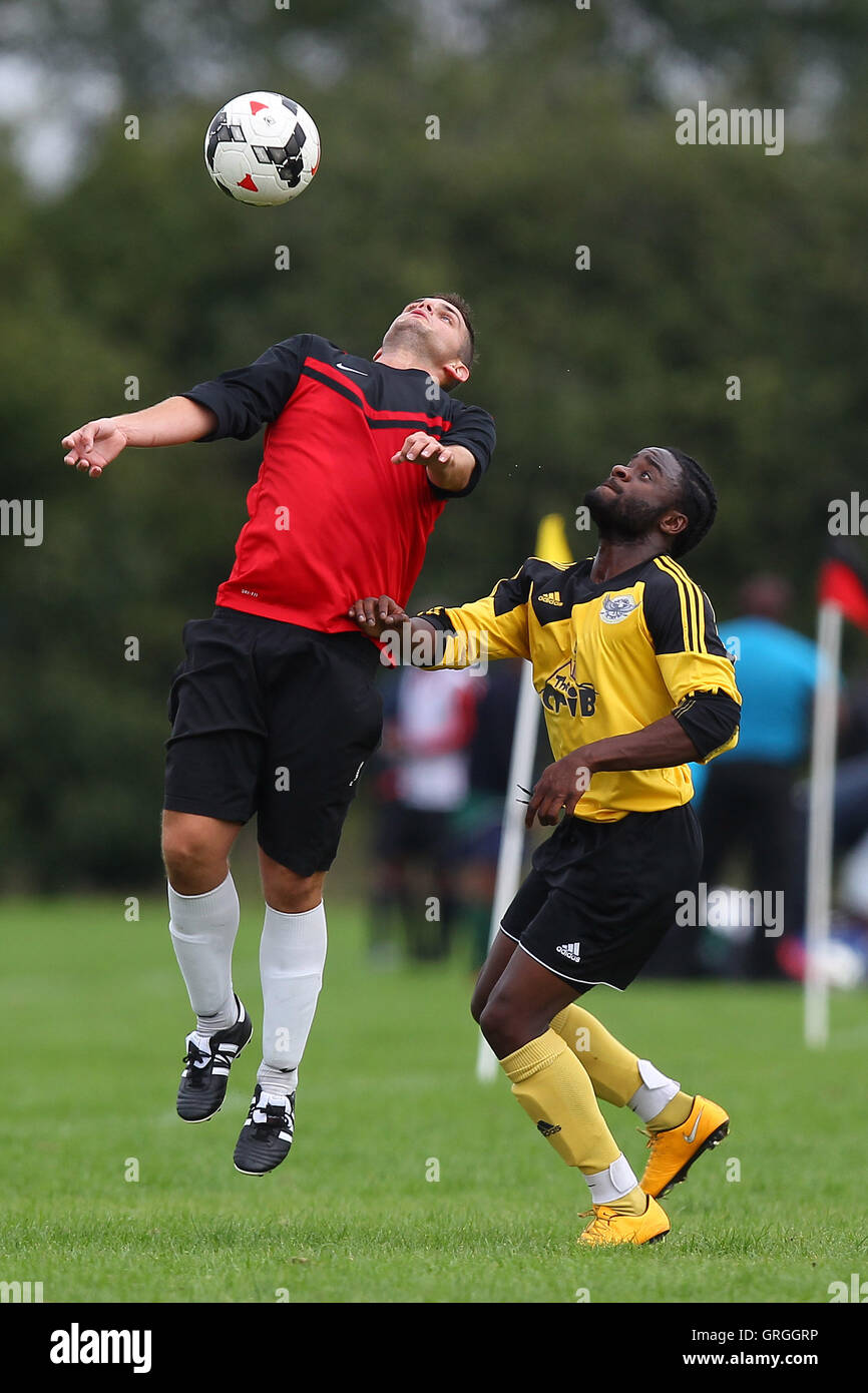 Boroughs United (yellow/black) vs City Flyers, Hackney & Leyton Sunday ...