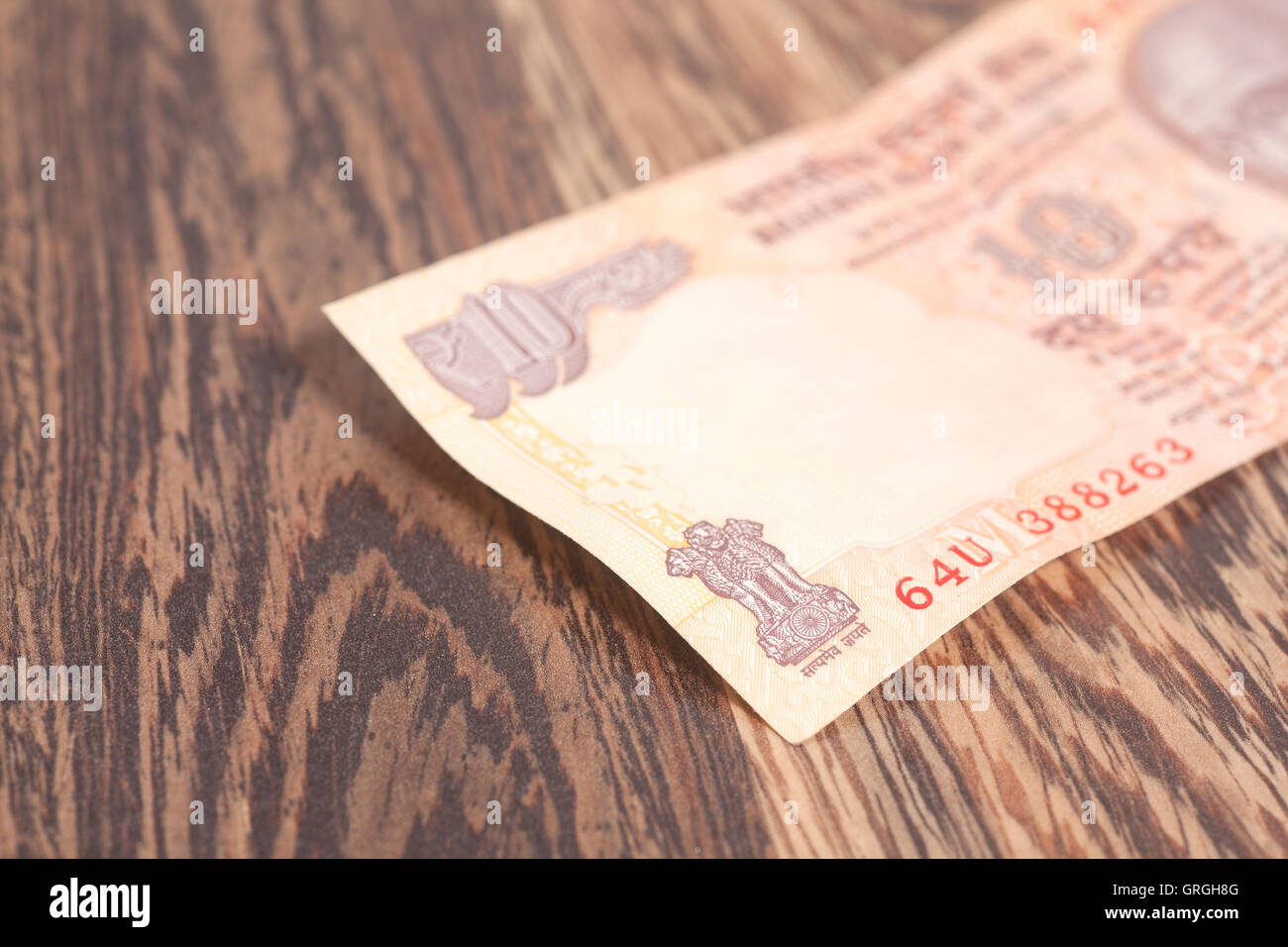 10 rupee note hi-res stock photography and images - Alamy