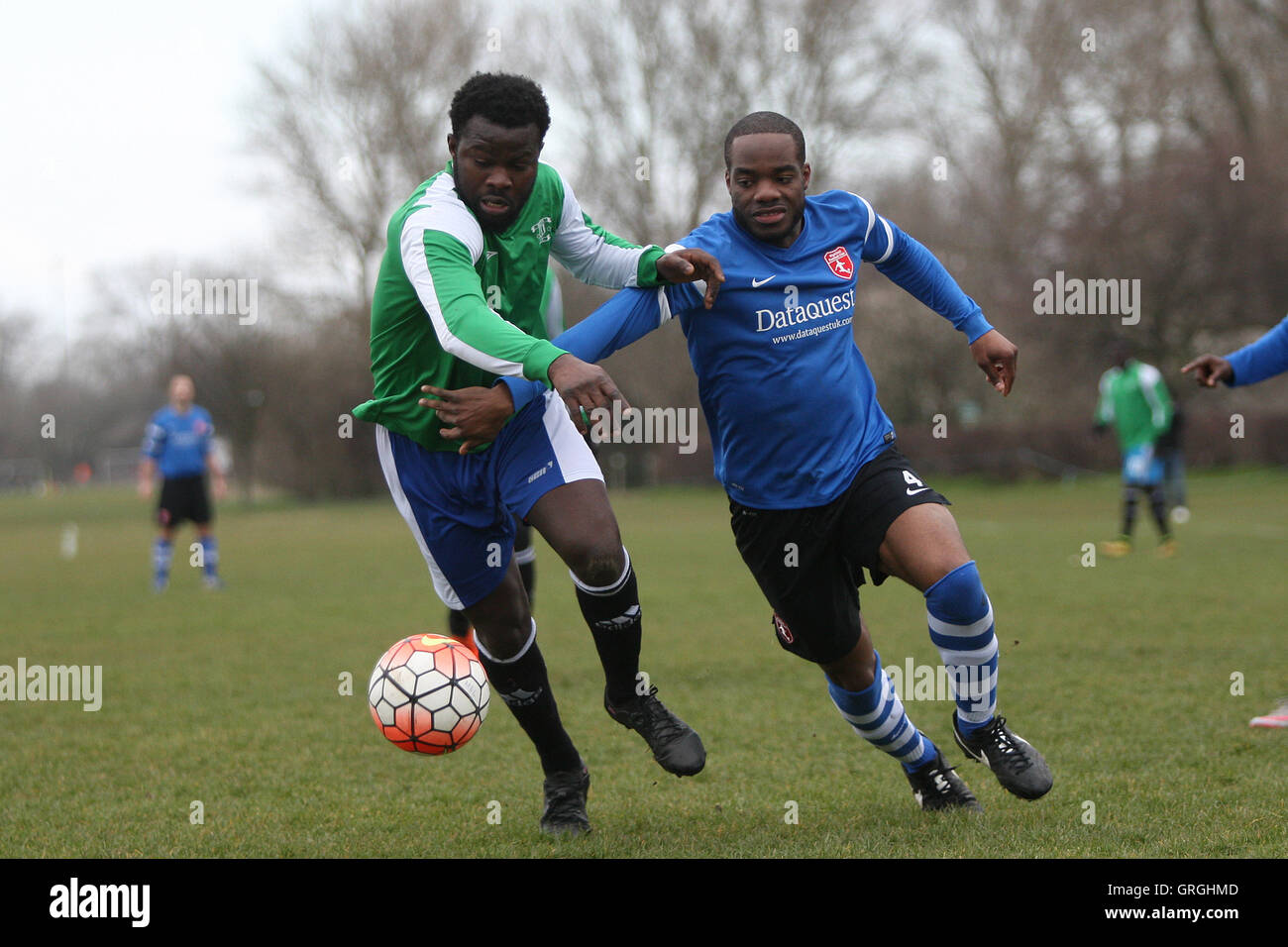 Highfield vs Young London Meteors, Hackney & Leyton Sunday League ...