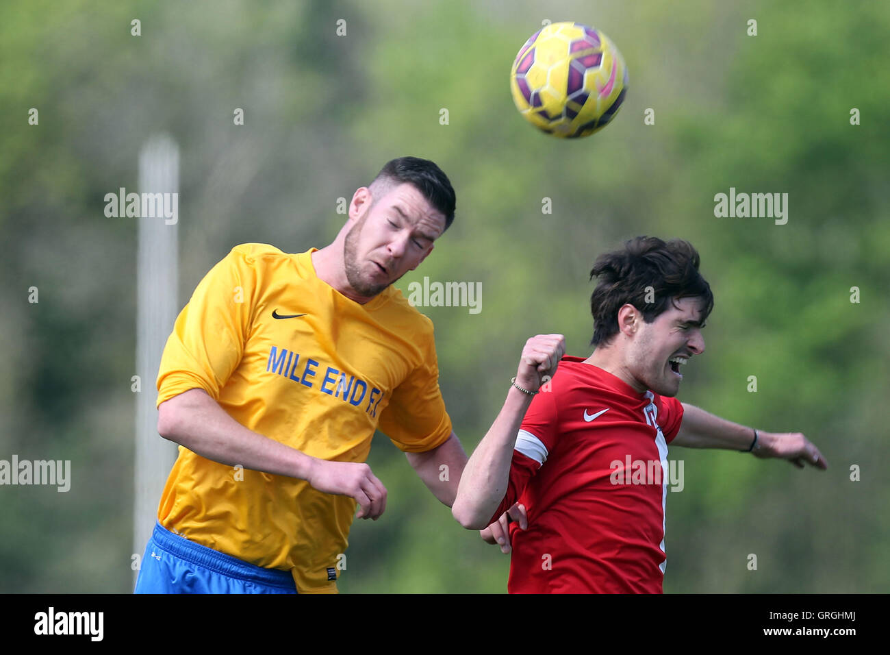 Mile End (yellow) vs Top Red, Hackney & Leyton Sunday League Jack ...