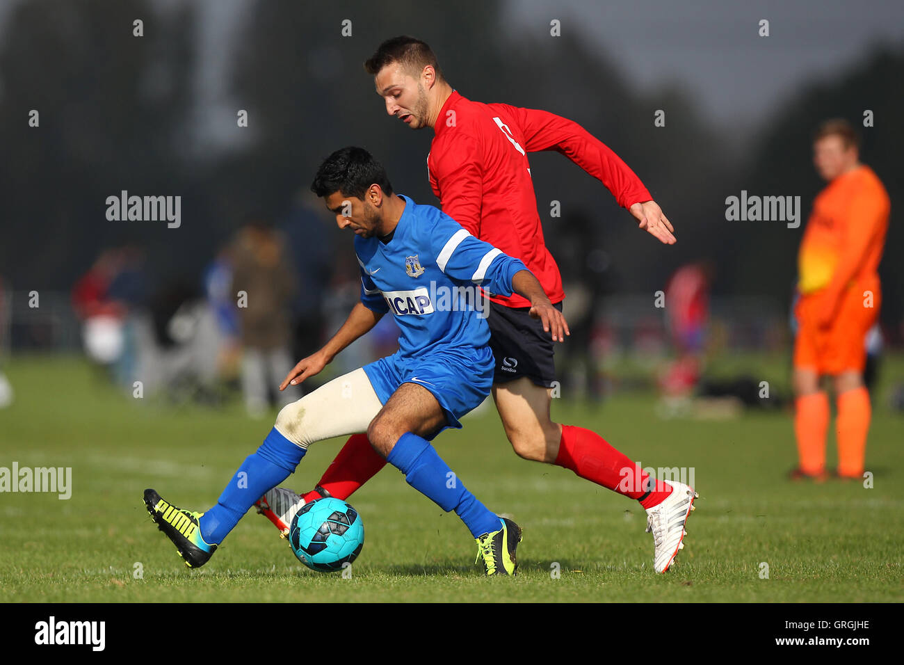 Gladstone Wanderers (blue) vs Wenlock Arms, Hackney & Leyton Sunday ...