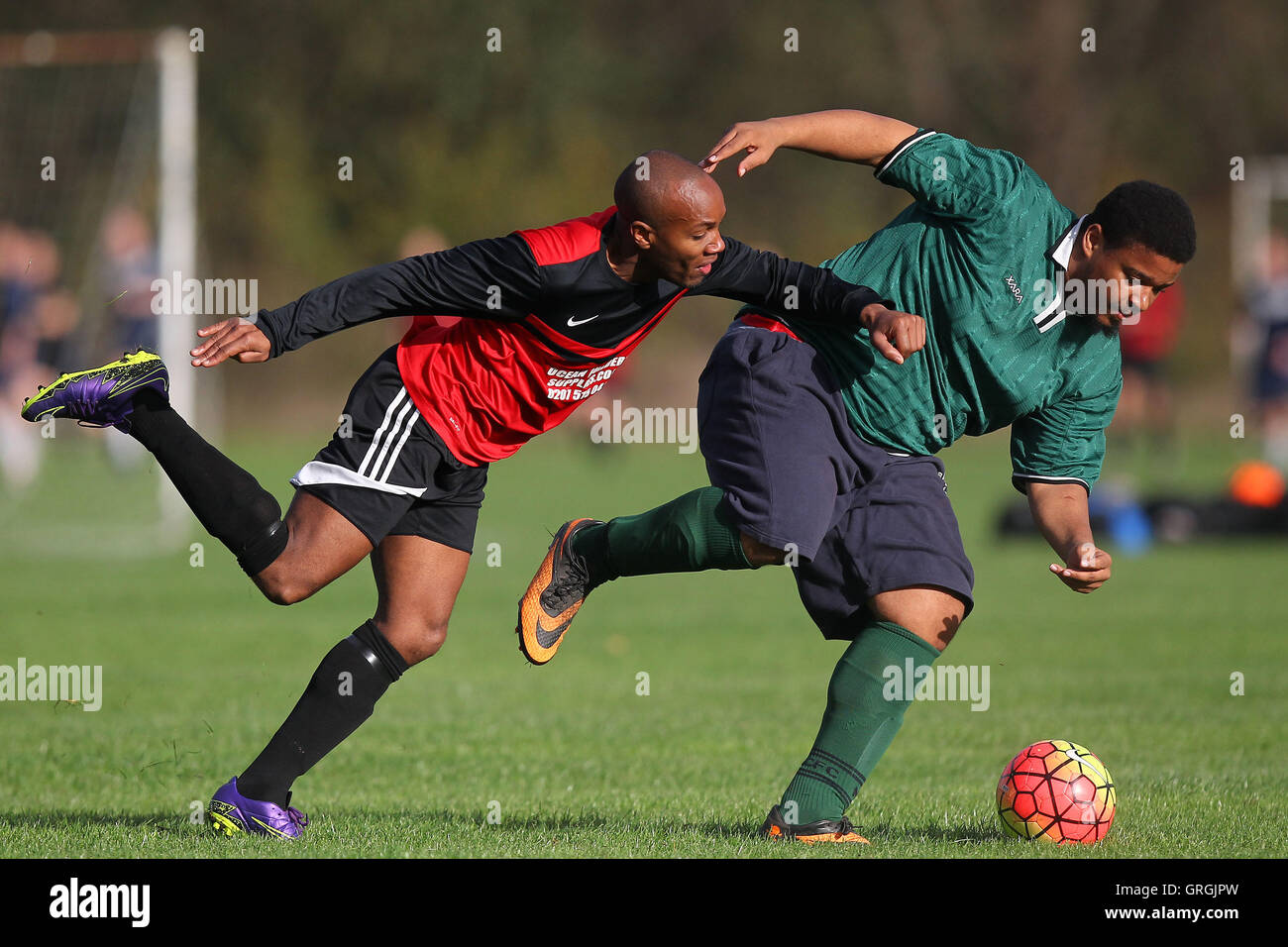 FC Stepney (red/black) vs Football Club 22, Hackney & Leyton Sunday ...