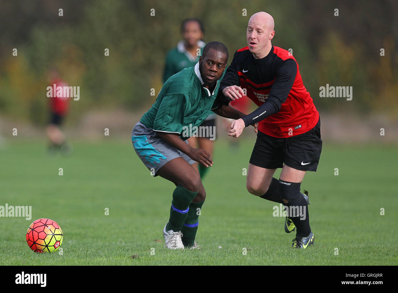 FC Stepney (red/black) vs Football Club 22, Hackney & Leyton Sunday ...