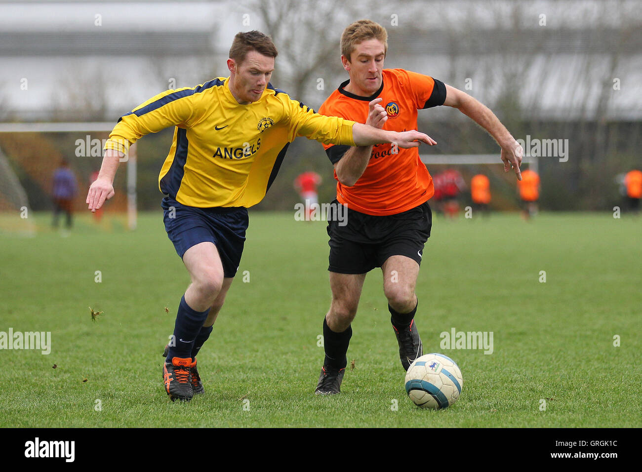 Athletico Angels (yellow) vs Mustard, Hackney & Leyton Sunday League ...