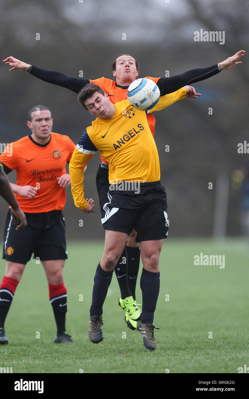 Athletico Angels (yellow) vs Mustard, Hackney & Leyton Sunday League ...
