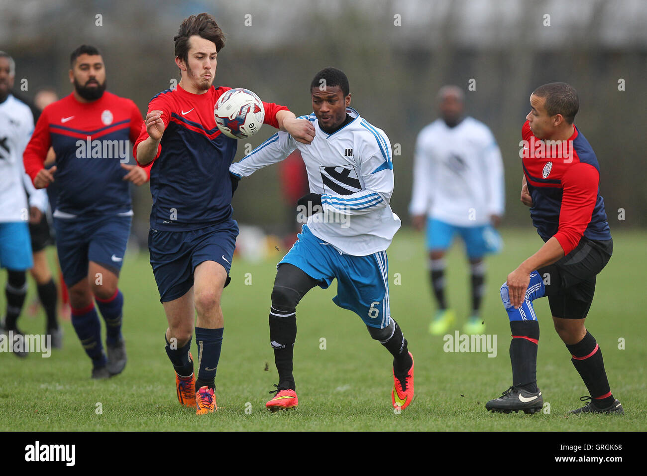 Shakespeare (red/blue) vs Young London Meteors, Hackney & Leyton Sunday ...